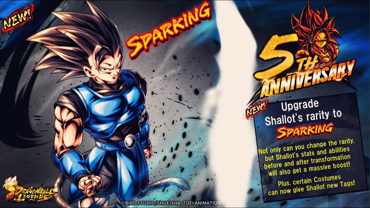 NUEVO SHALLOT SPARKING!! Y SUBIDA DE ESTADISTICAS!! NUEVA ACTUALIZACION ...