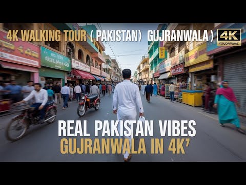 🇵🇰 4K Walking Tour Pakistan | Real Street Life, Culture & People ...