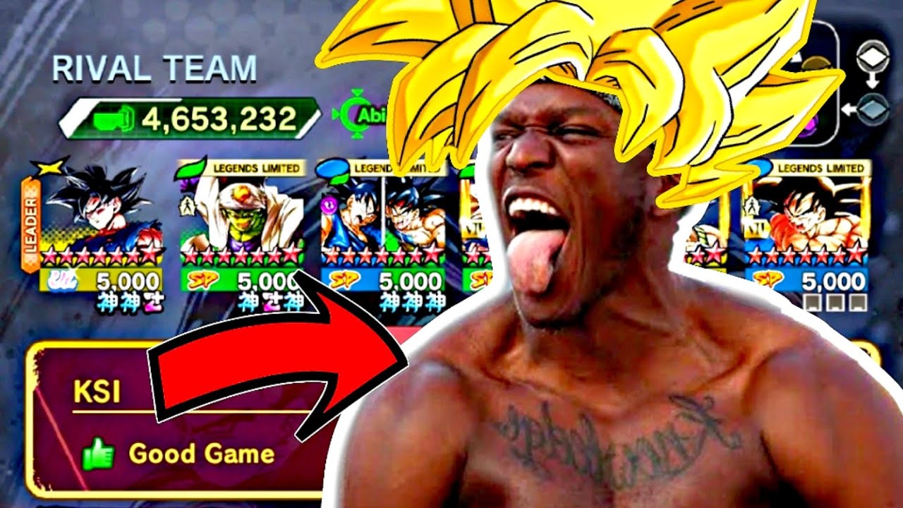I BATTLED KSI IN DB LEGENDS AND THIS IS HOW IT WENT DOWN... (Dragon ...