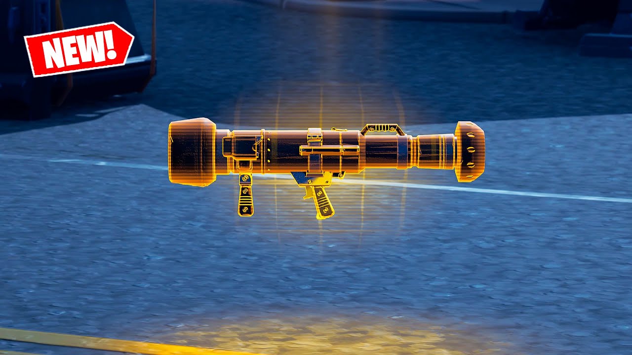 New Anvil Rocket Launcher in Fortnite (Anvil Rocket Launcher Gameplay ...
