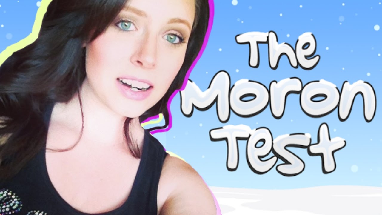 The Moron Test! ...Hint...I'm A Moron! Let's Play! APP Wednesday - YouTube