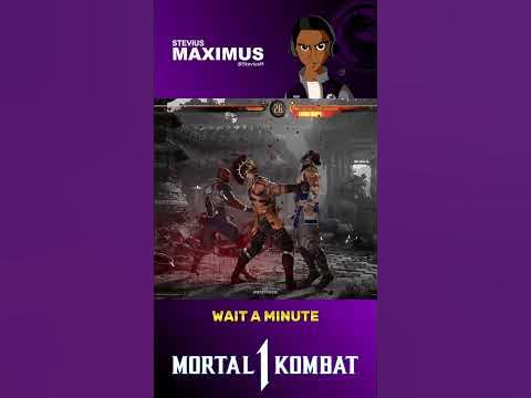 WAIT A MINUTE - Mortal Kombat 1 Gameplay #mortalkombat1 #shorts - YouTube