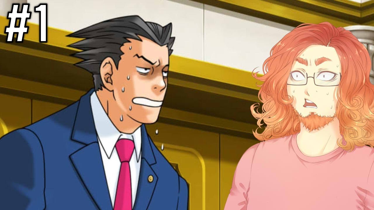 Phoenix Wright: Ace Attorney - My first case is sweaty - Part 1 - YouTube