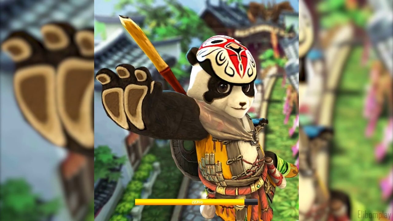 Ninja Panda Dash (by 8Square Games) Gameplay - YouTube