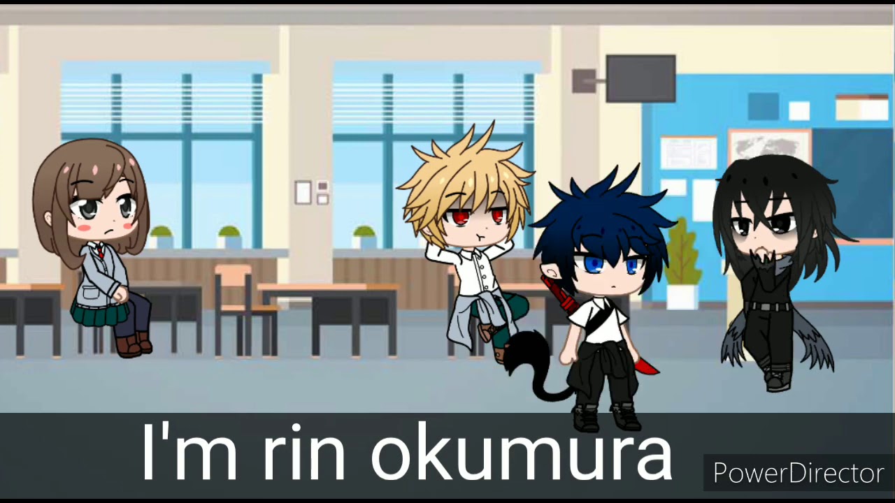 Rin Okumura meets mha original?(read Dec) - YouTube
