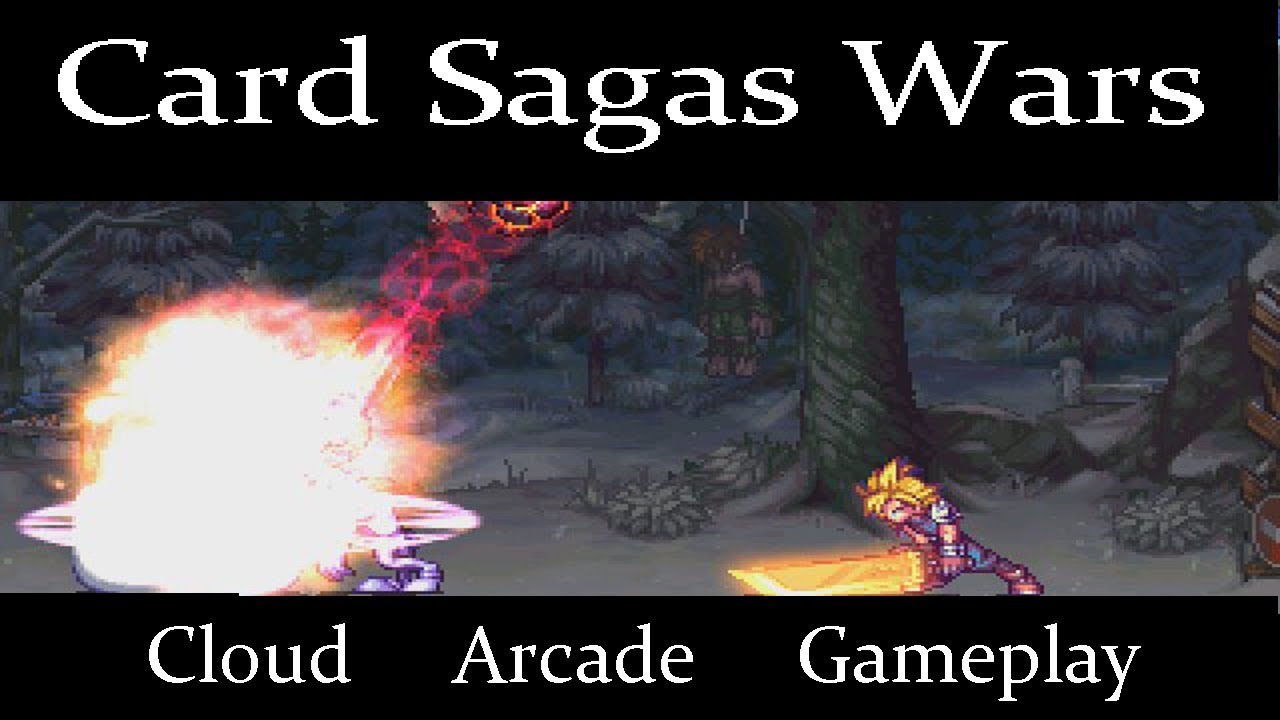 Card Sagas Wars: Cloud arcade gameplay - YouTube