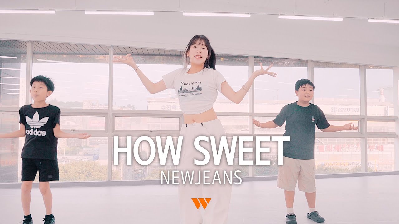 NewJeans - How Sweet DANCE | COVER By 귀진 GWIJIN | 키즈반 W3 DANCE STUDIO ...