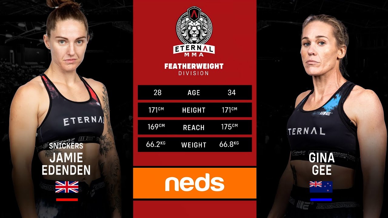 Eternal MMA 69 - Jamie Edenden VS Gina Gee - MMA Fight Video - YouTube