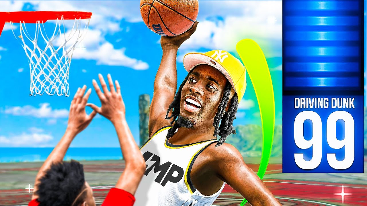 KAI CENAT + 99 DRIVING DUNK is UNFAIR in NBA2K24... - YouTube