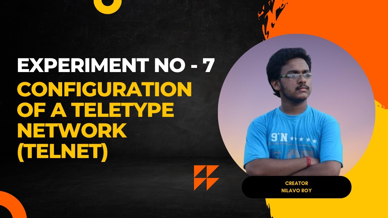 Experiment No. : 7 | Configure a Teletype Network (TELNET) | in Bengali - YouTube