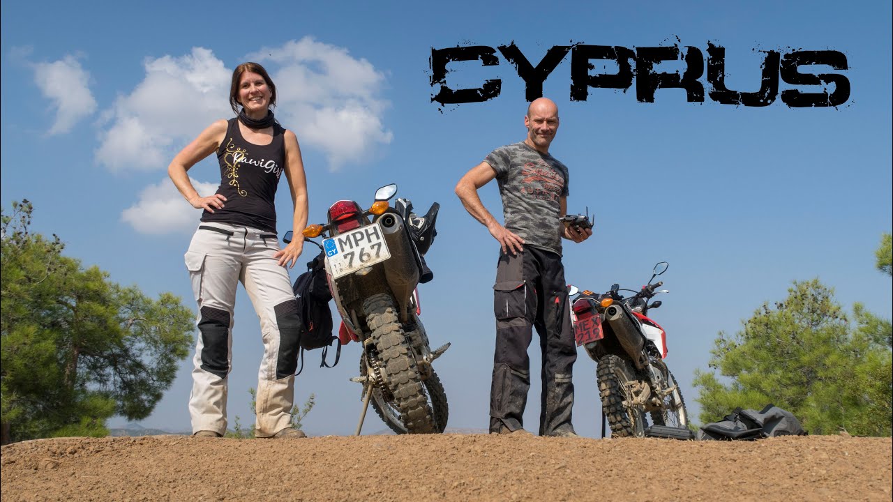 Cyprus offroad motorcycle adventure - YouTube