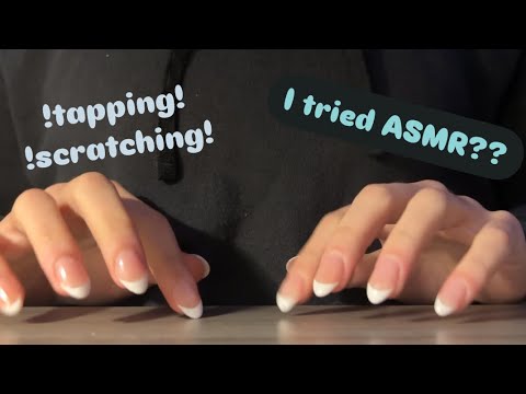 My FIRST ASMR video!! - YouTube