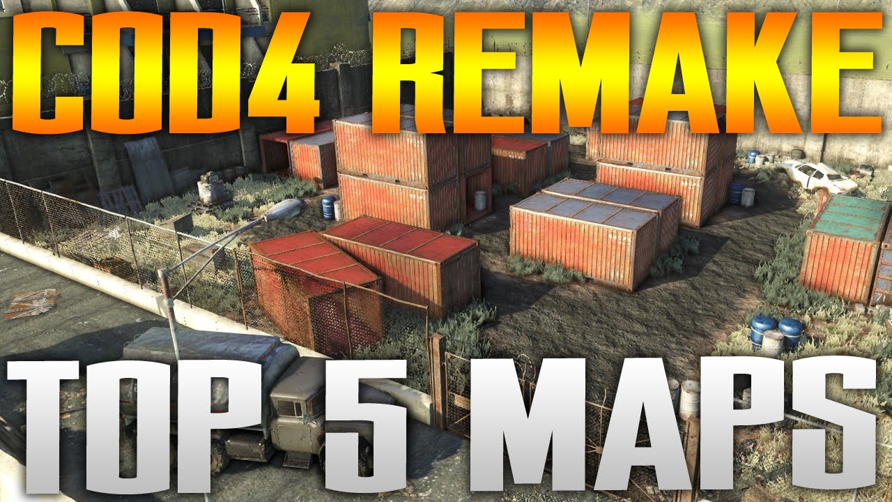 CoD 4: Modern Warfare Remastered: Top 5 Maps - YouTube