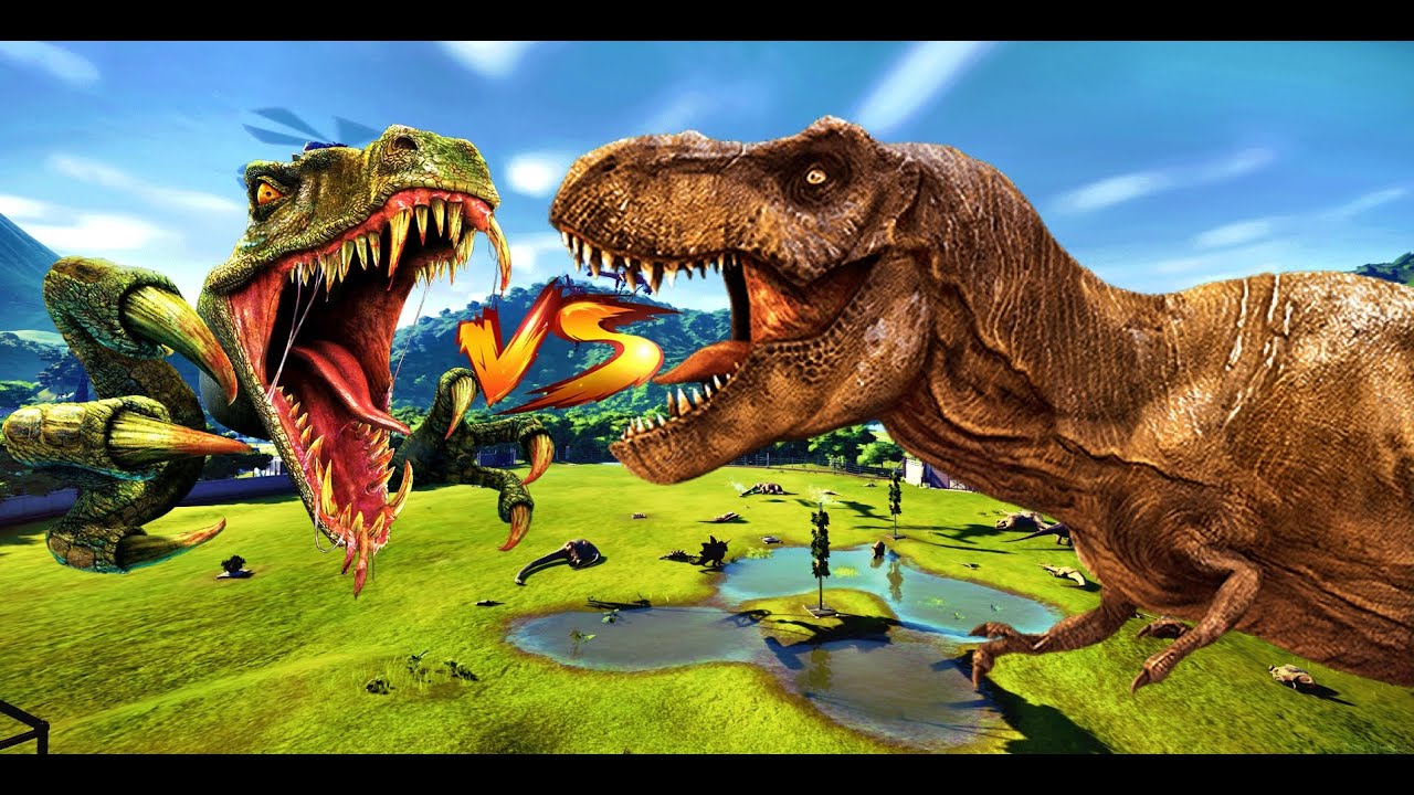 Jurassic World Irex Vs Trex Vs Raptor Squad Jurassic
