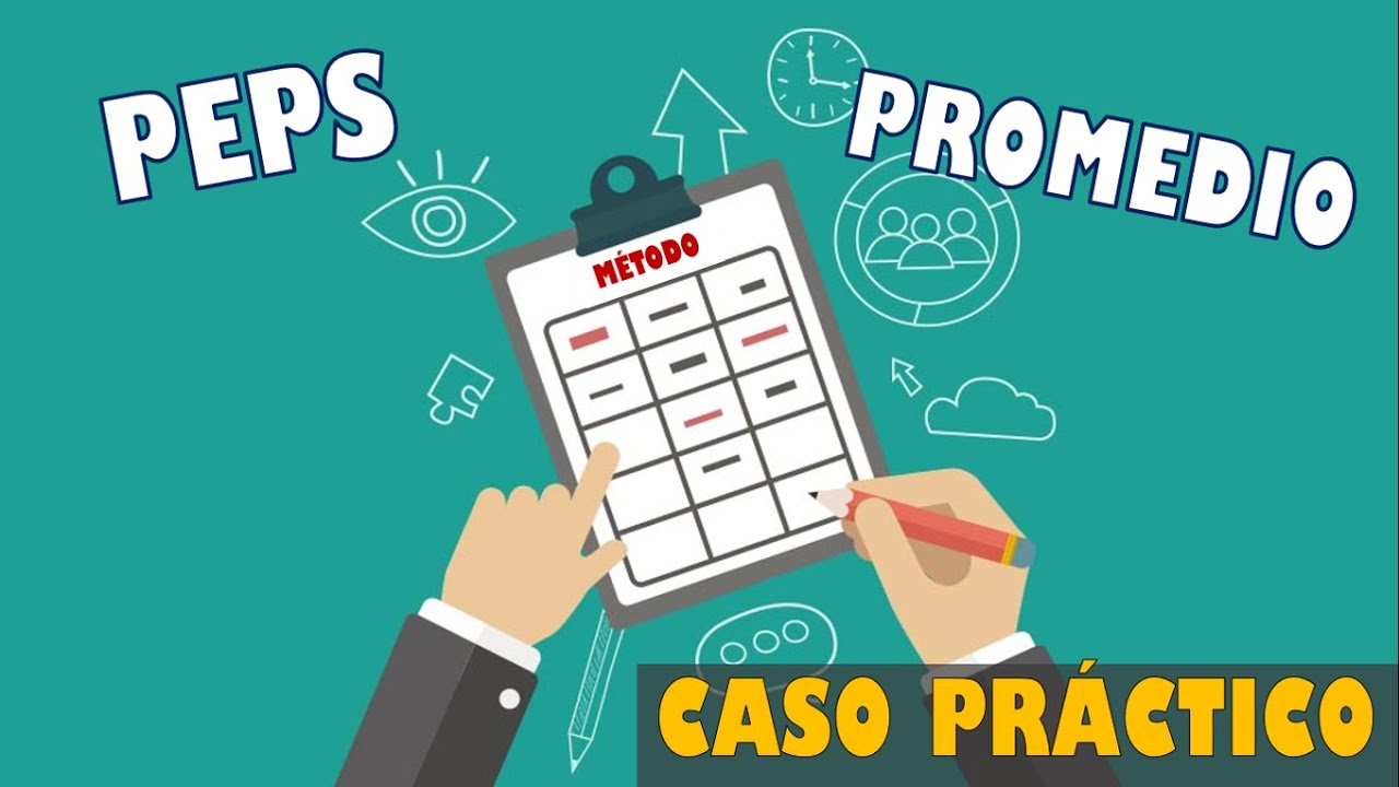 Método PEPS Y PROMEDIO caso práctico simple. - YouTube