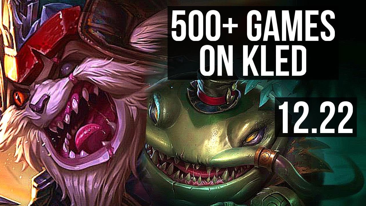 Kled Vs Tahm Top 4 0 2 500 Games 1 0m Mastery Kr Diamond 12