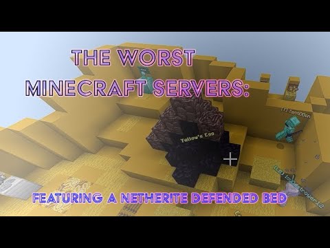 The WORST Minecraft Servers I've Ever Played - YouTube