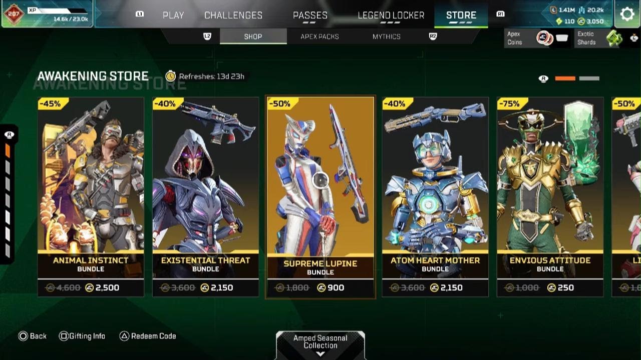 Apex Legends AWAKENING STORE Weekly Shop Update & Recolor Rotation ...