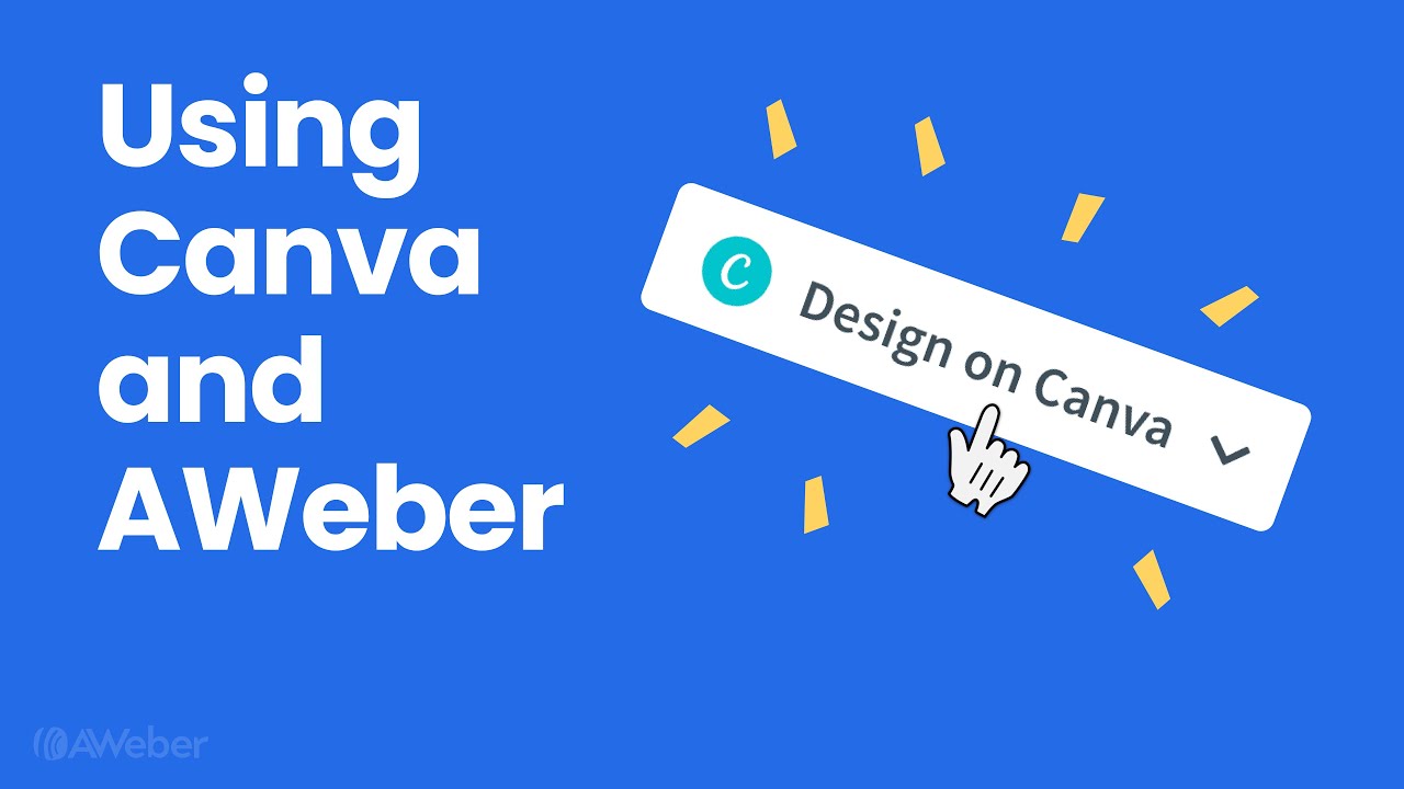 How can I design logos and images in AWeber? - YouTube