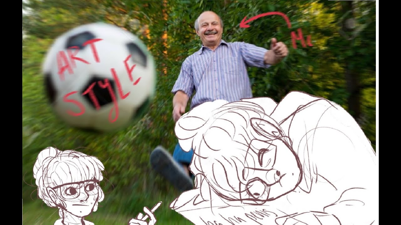 i defenestrated my art style for a day - YouTube