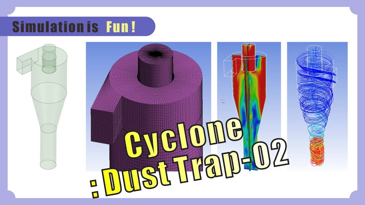 Let's simulate about the Cyclone Dust by CFD ! (Part 02) - YouTube