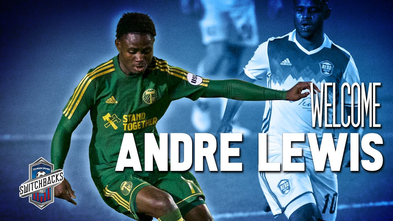 Switchbacks FC Sign Andre Lewis - YouTube