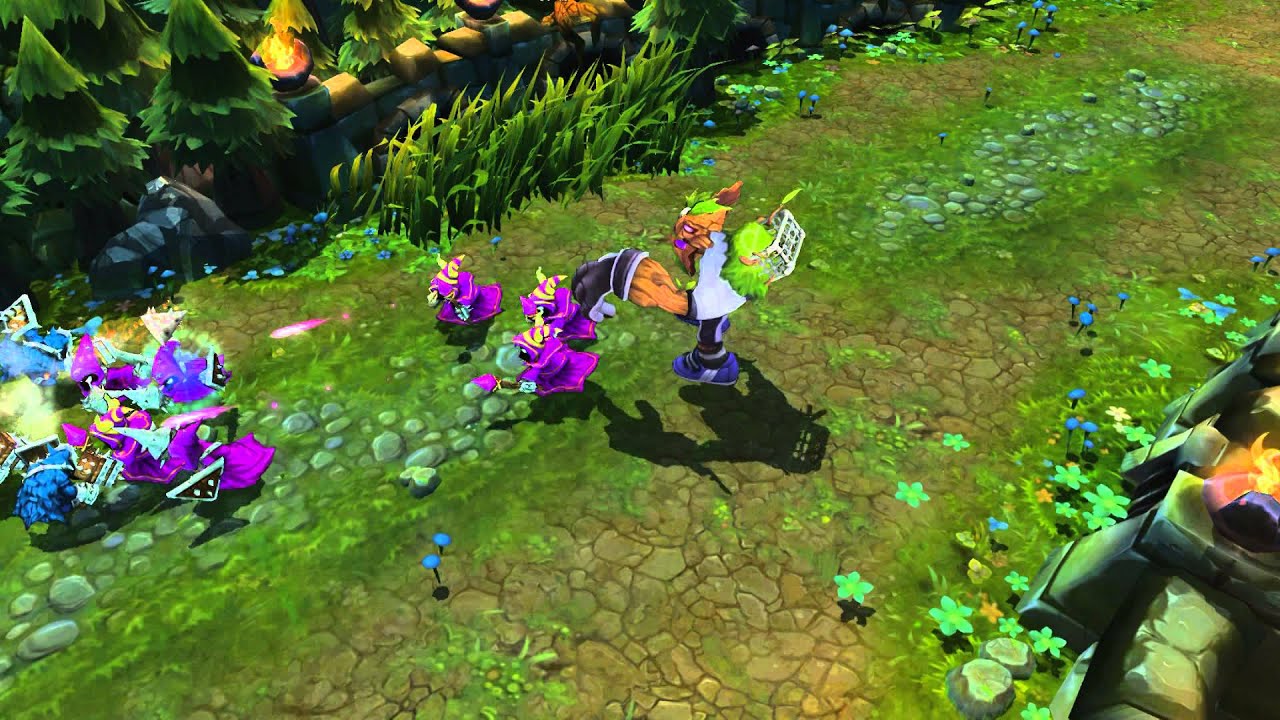 League of Legends: Goalkeeper Maokai (HQ Skin Spotlight) - YouTube