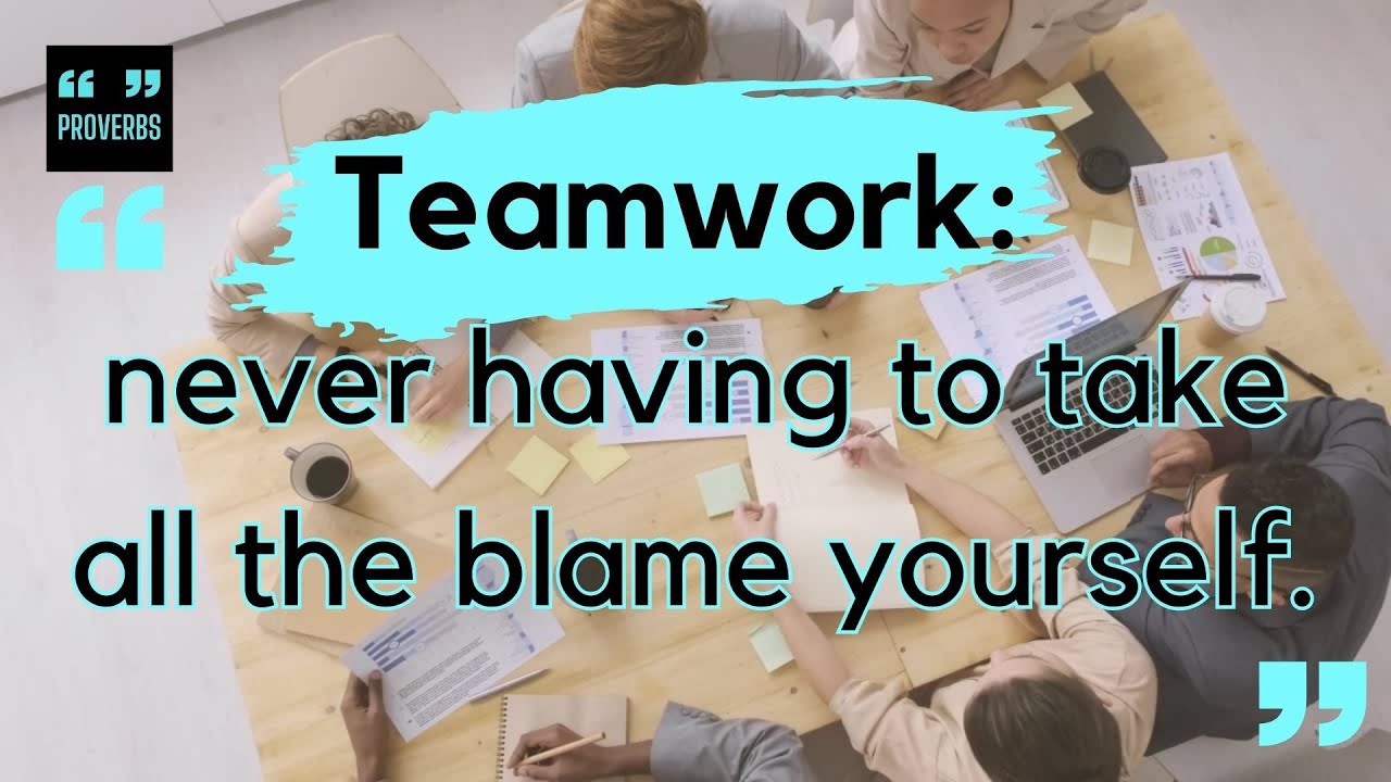 Ignite Laughter and Unity with Funny Teamwork Quotes - YouTube