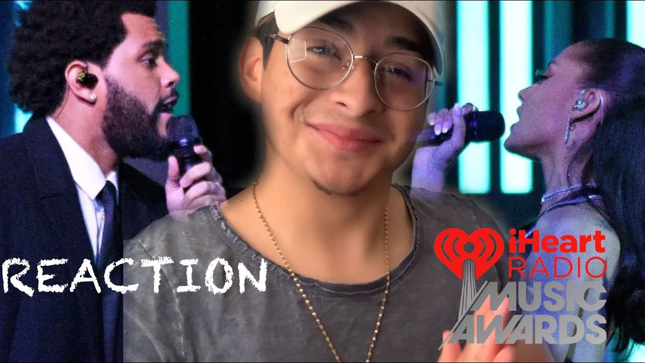 The Weeknd & Ariana Grande - IHeartRadio (Save Your Tears) live ...
