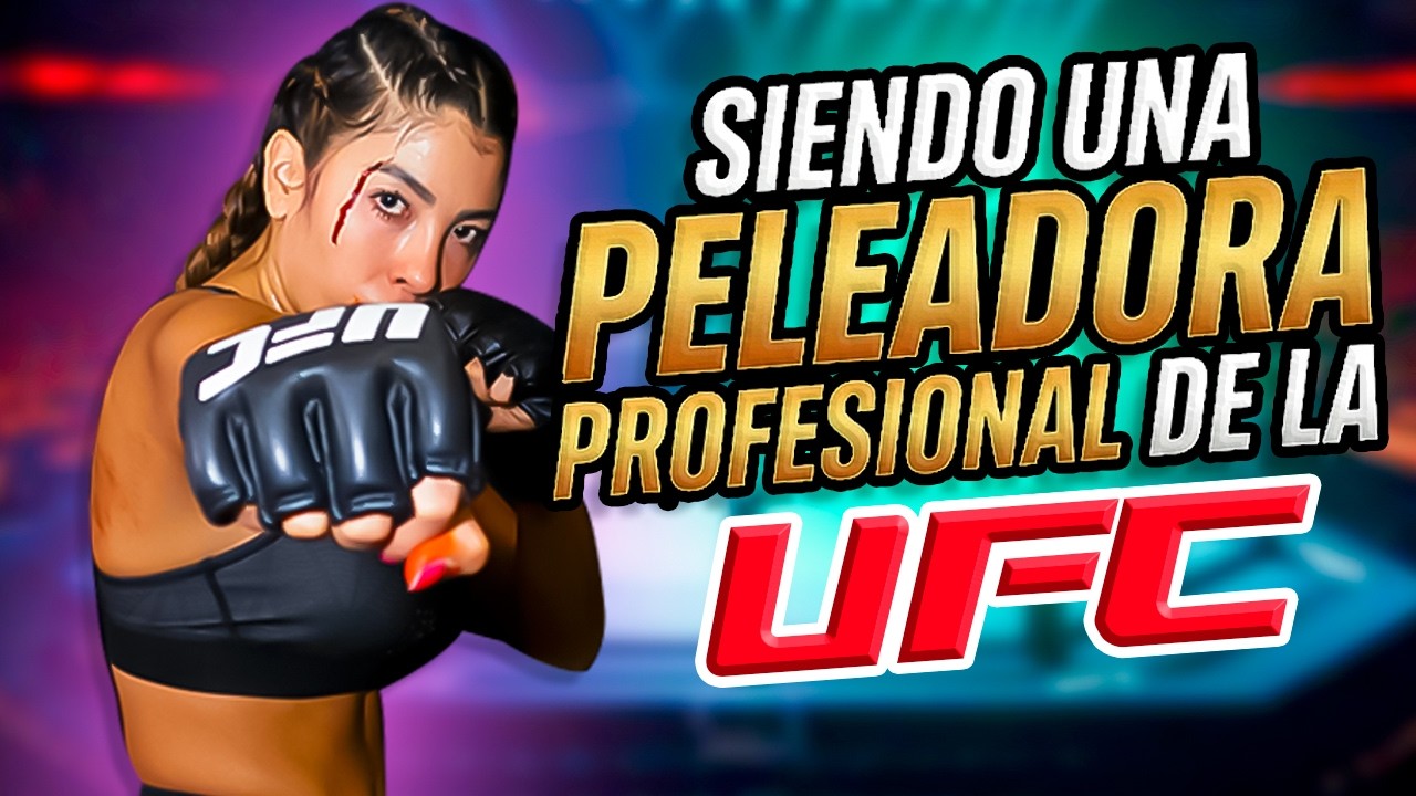 SIENDO UNA PELEADORA PROFESIONAL DE LA UFC I DETRÁS DE CÁMARAS 🥊😉 - YouTube