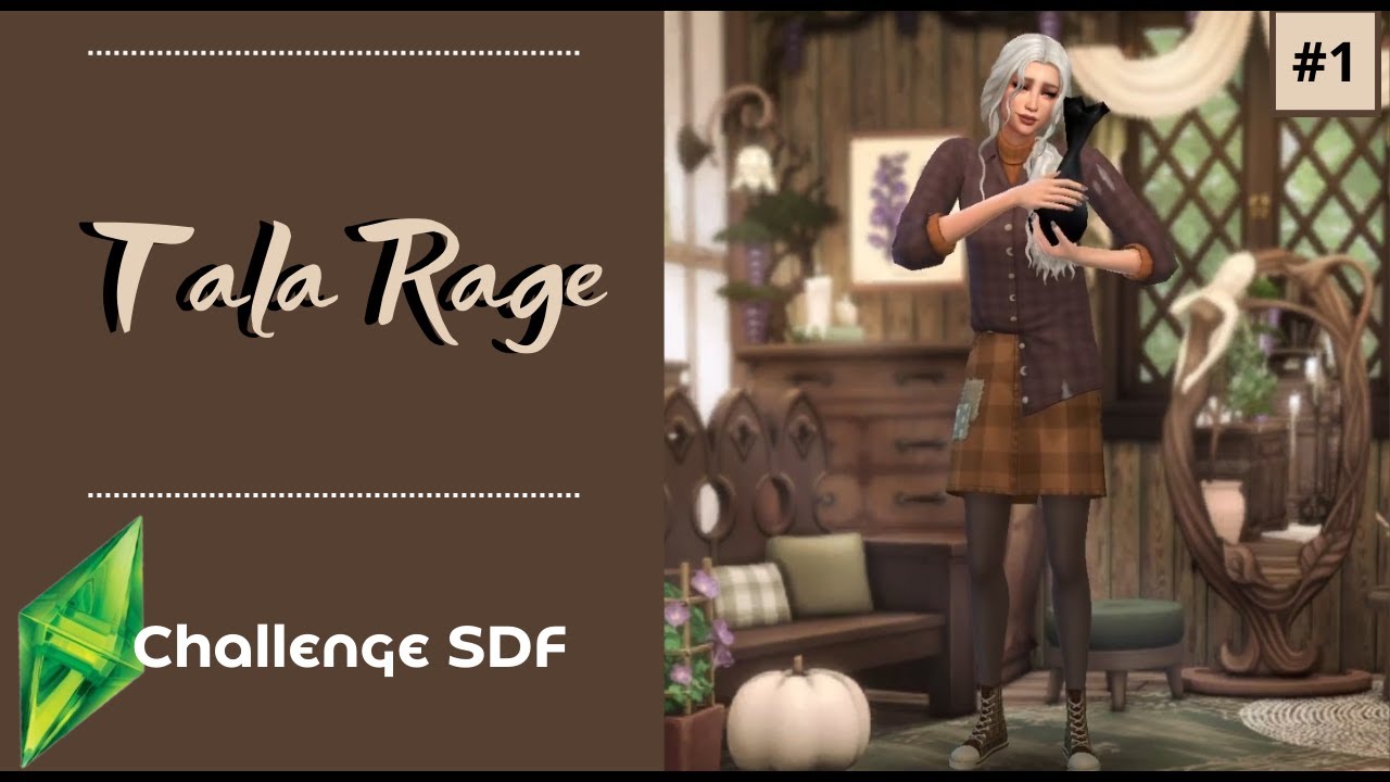 Tala Rage - Challenge SDF - Sims 4 #1 - YouTube