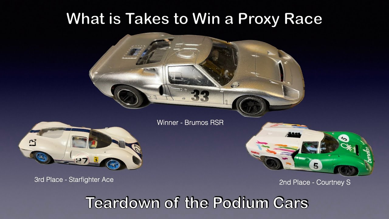2023 Lemans Proxy Race - Teardown of the podium cars - YouTube