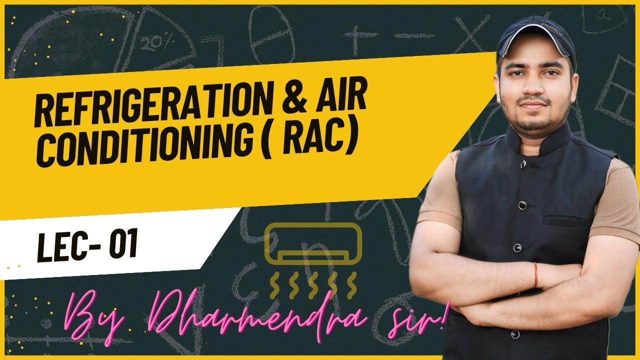 RAC ! Refrigeration and Air Conditioning l COP l निस्पादन गुणांक l 01 l ...
