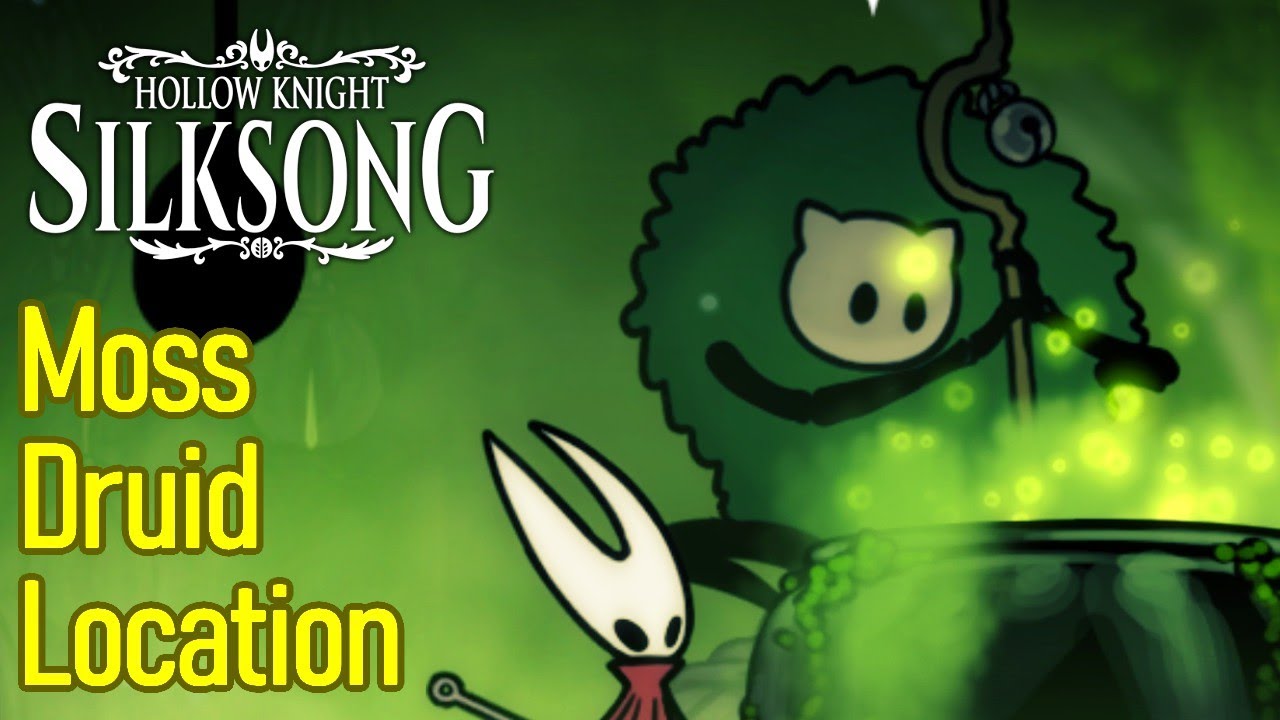 Hollow Knight Silksong Moss Druid Location Guide / Walkthrough - YouTube