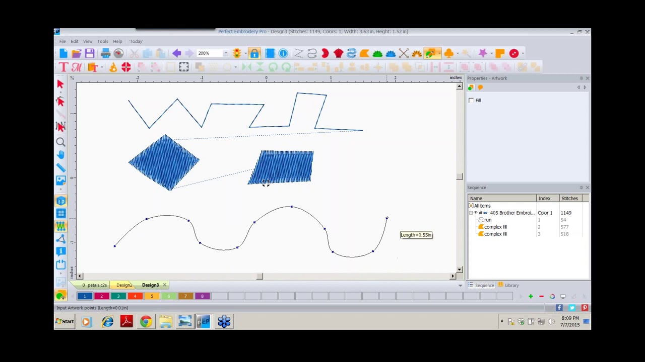 DIME Perfect Embroidery Pro: Artwork Appreciation 101 - YouTube