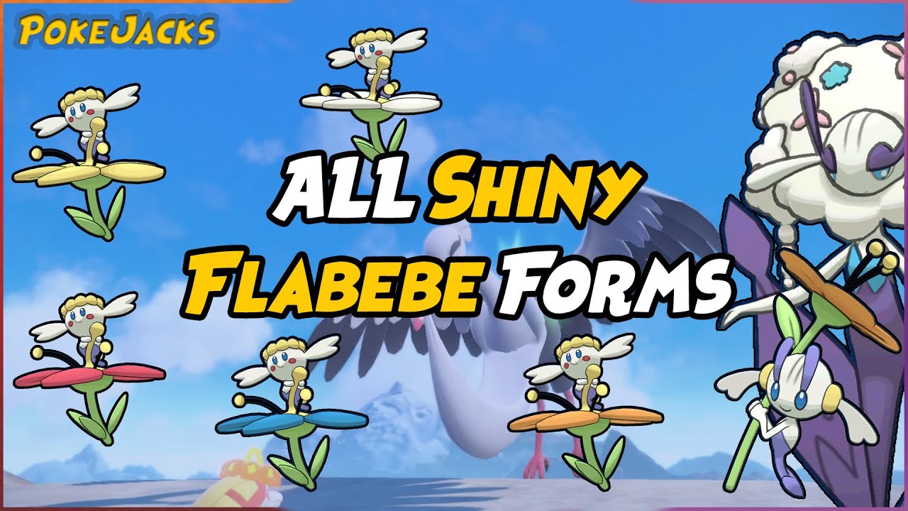 How To Get ALL SHINY FLABÉBÉ Forms - Tutorial + Shiny Reactions - YouTube