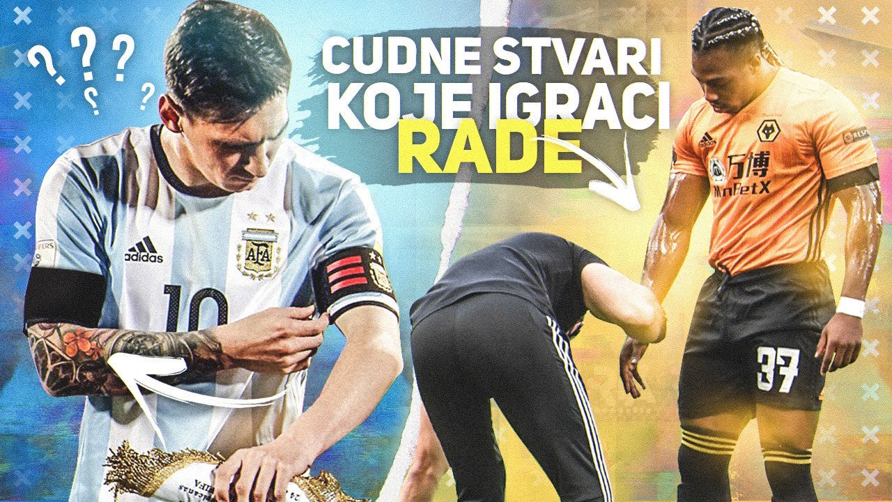 ZASTO OVO FUDBALERI NOSE NA UTAKMICAMA! KOJI JE PRAVI RAZLOG? TOP5 By ...