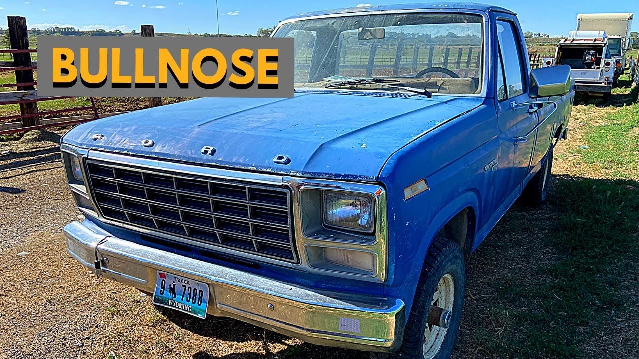 A 1980 Bullnose F150 - YouTube