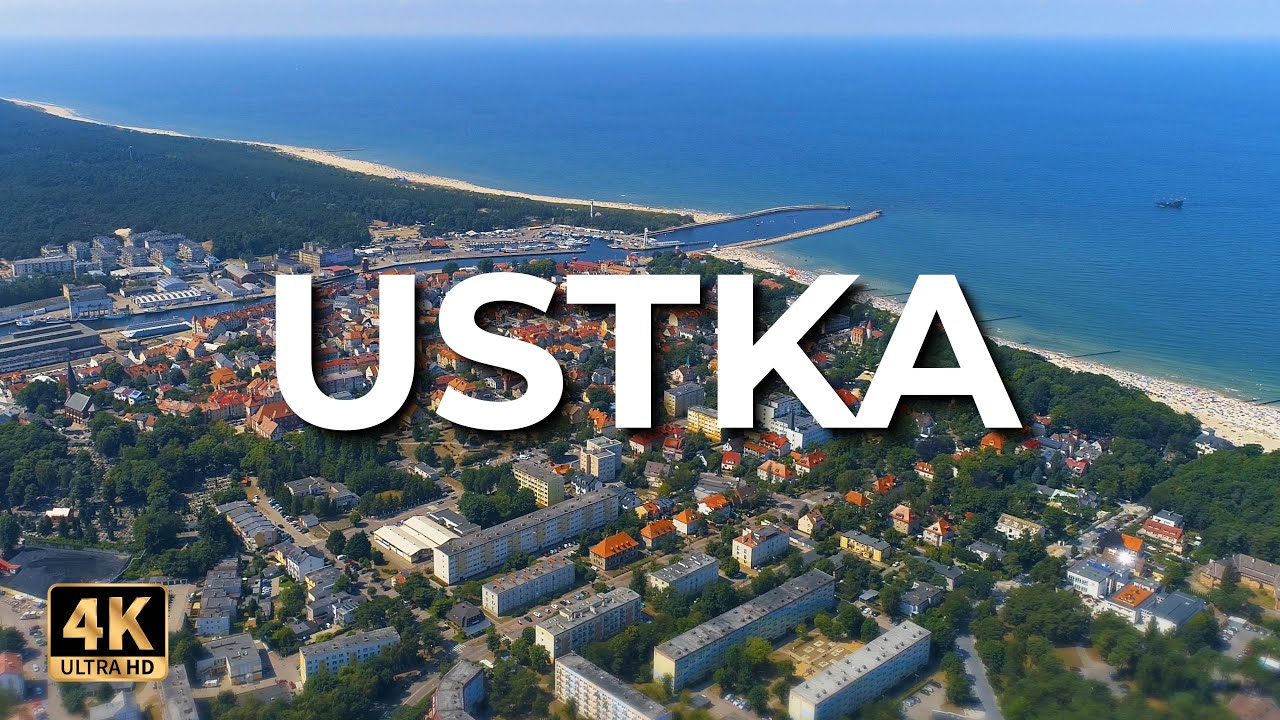 Ustka z drona | Lato | LECE W MIASTO™ [4k] - YouTube