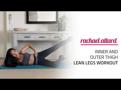 INNER AND OUTER THIGH WORKOUT FOR WOMEN || RACHAEL ATTARD - YouTube
