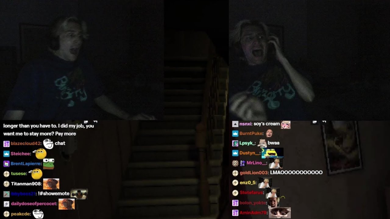 xQc Almost Breaks his Mouse after Getting Jumpscared - YouTube