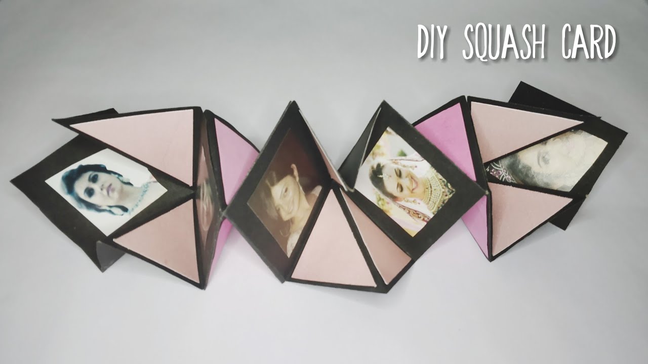 DIY Squash Card | How To Make Squash Card For Scrap Book | Craft Nifty ...