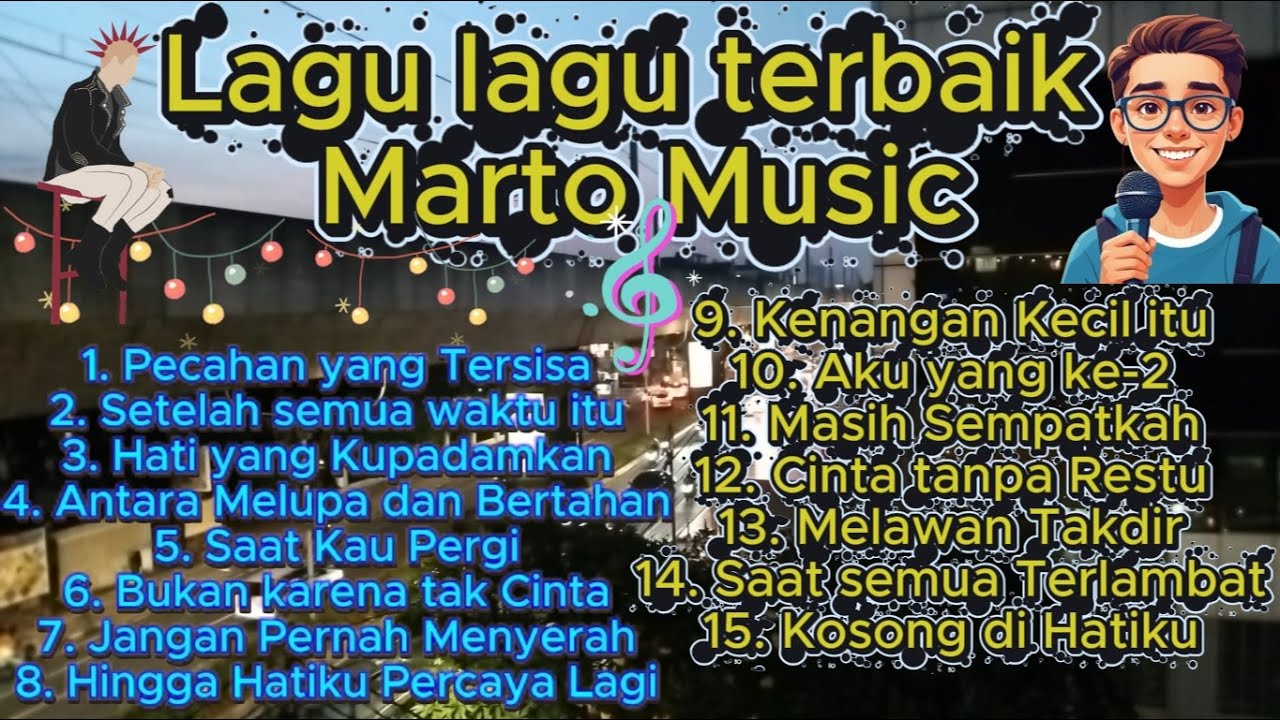 ️🌹 Kumpulan Lagu Pop Rock Terbaik Marto Music 2025 - 2026 🌸💖 | Lagu ...