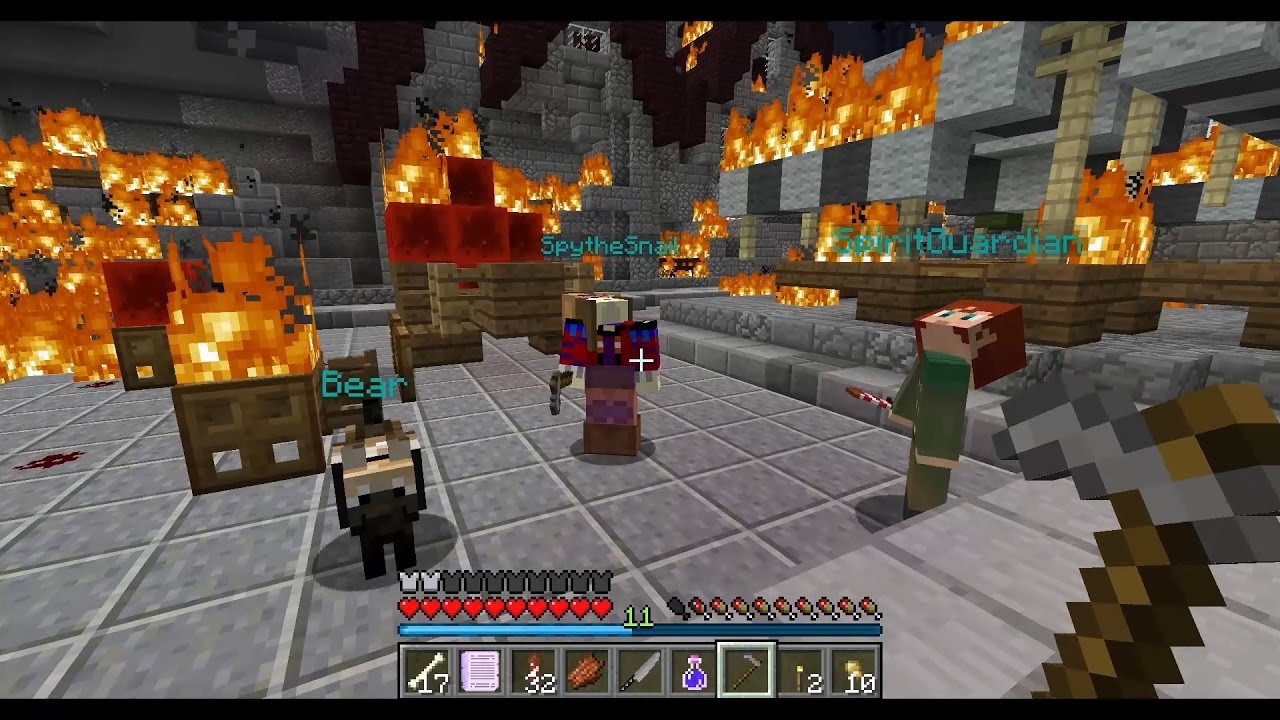 Minecraft: Beyond the Dwarven Dark: Part 3 A Little Toasty - YouTube