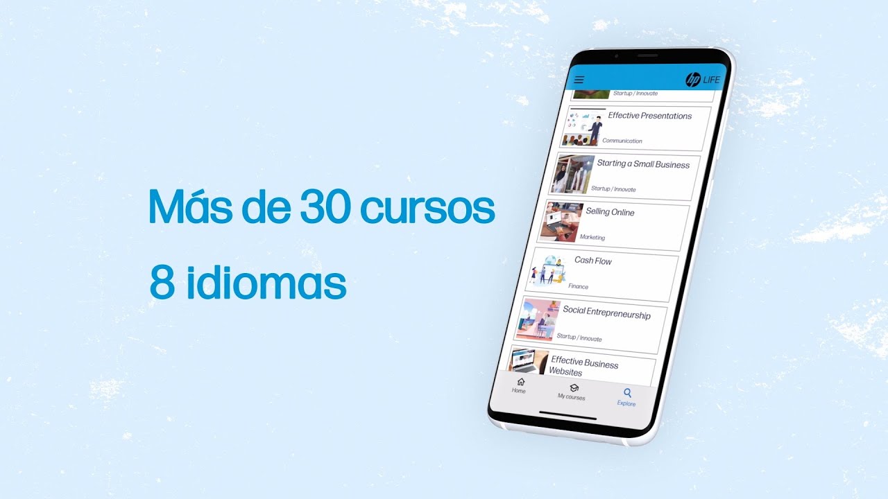 Learning unleashed with the HP LIFE app (Spanish) - YouTube
