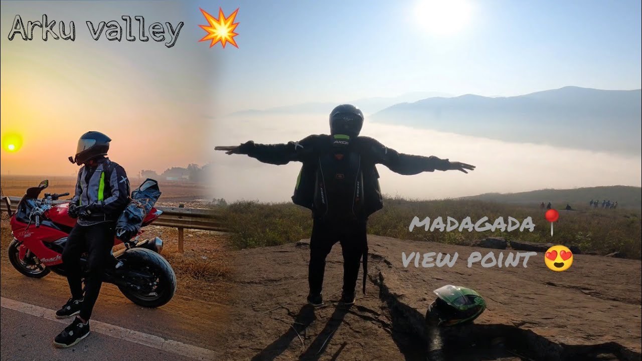 arku valley 💥 ride madagada mountain view point 😍 #vizag andhrapradesh ...