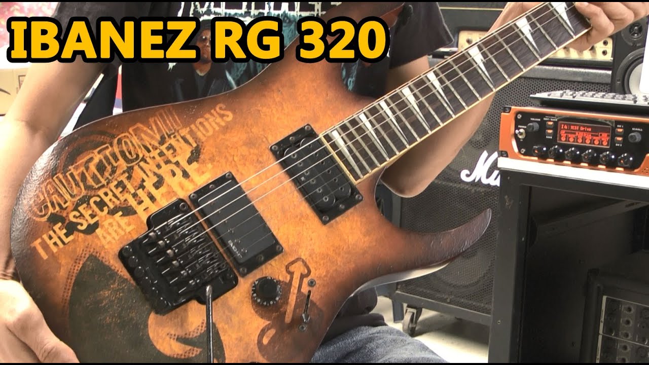 Guitar Diary, day 276, Ibanez RG 320 PG - YouTube