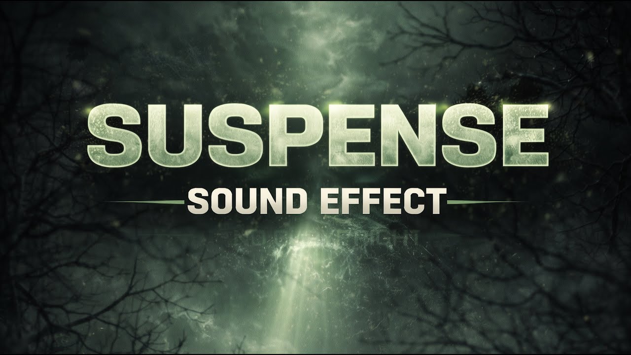 Suspense Sound Effect • Tension sound effect • Horror tension build up ...