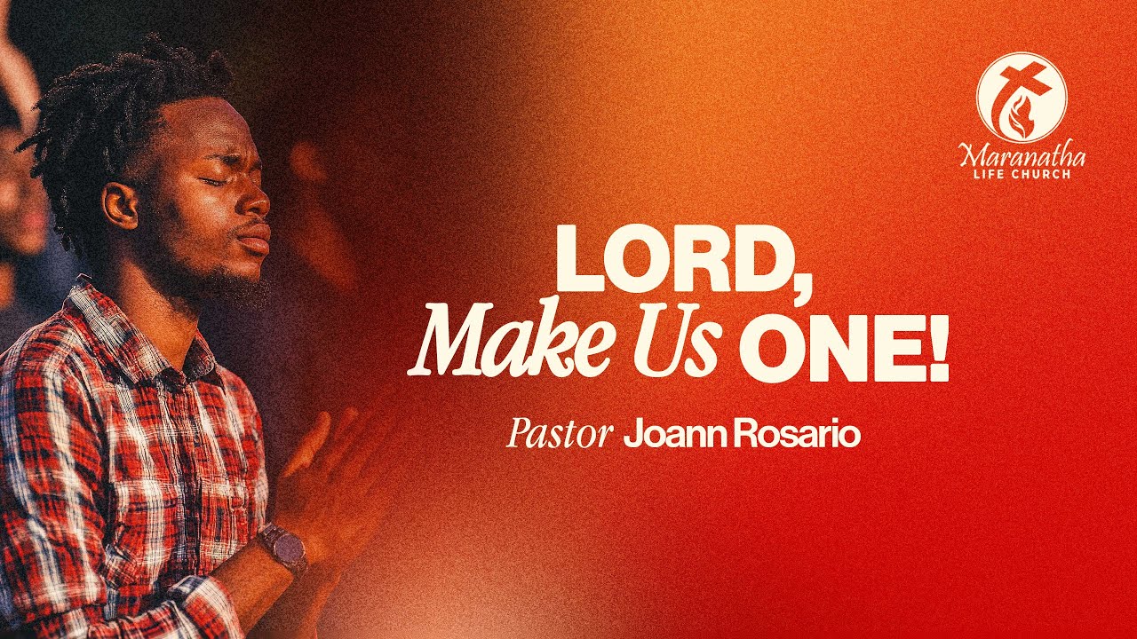 Lord, Make Us One! | Pastor Joann Rosario I Powerful Message 🔥 - YouTube