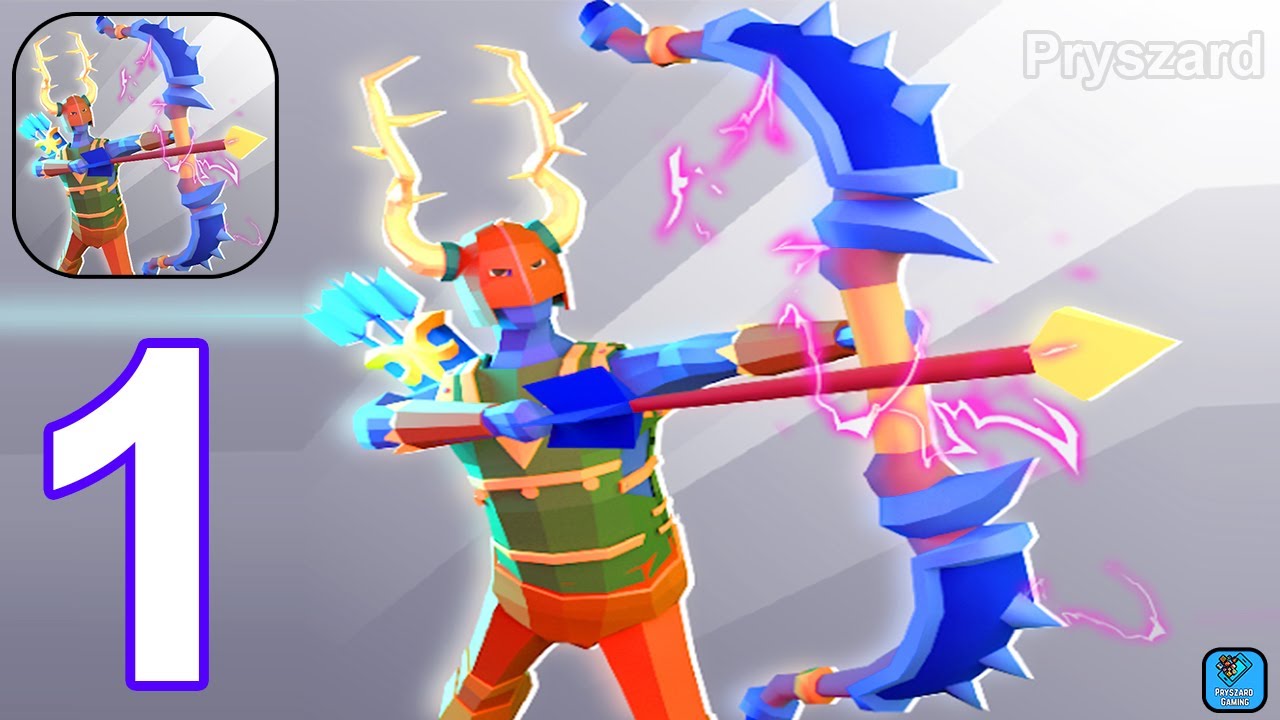 Fort Archery: Bow Wars - Gameplay Walkthrough Part 1 Level 1-9 (iOS ...